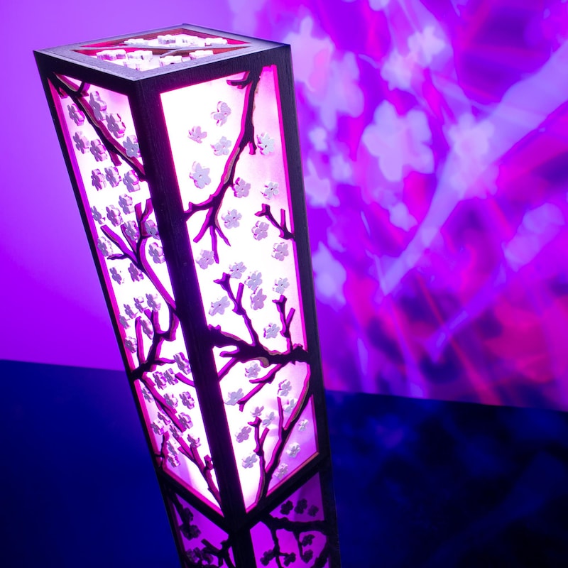Cherry Blossom Lamp - Etsy