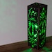 Cyberpunk Night Lamp Rectangular Prism Shape Sci-fi Contemporary Style ...