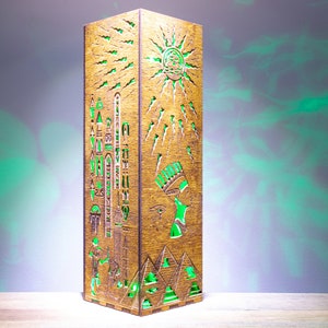 Nefertiti Night Lamp: Egyptian Mythology LED Lightbox - Etsy