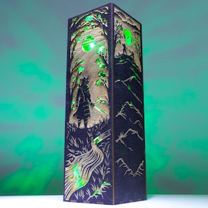 Samurai Night Lamp | Japan Style - Sunset, Katana, Martial Arts ...