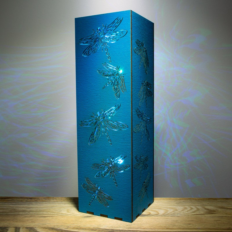 Dragonfly Lamp - Etsy