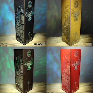 Egyptian Mythology Night Lamp | Egyptian - Deities, Pyramids ...