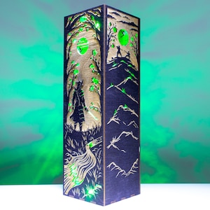 Samurai Night Lamp | Japan Style - Sunset, Katana, Martial Arts ...