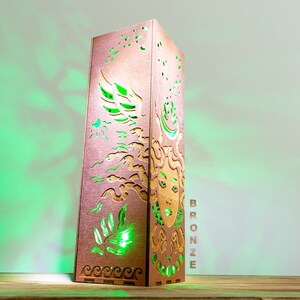Medusa Lamp | Greek Mythology | RGB Light Color Changing | Gaming Decor ...