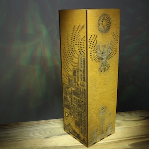 Egyptian Mythology Night Lamp | Egyptian - Deities, Pyramids ...