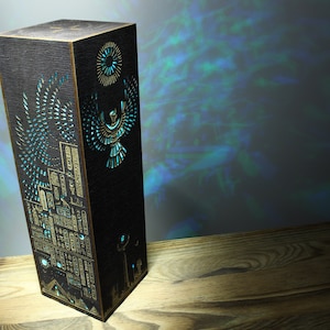 Egyptian Mythology Night Lamp | Egyptian - Deities, Pyramids ...