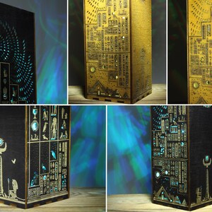 Egyptian Mythology Night Lamp | Egyptian - Deities, Pyramids ...