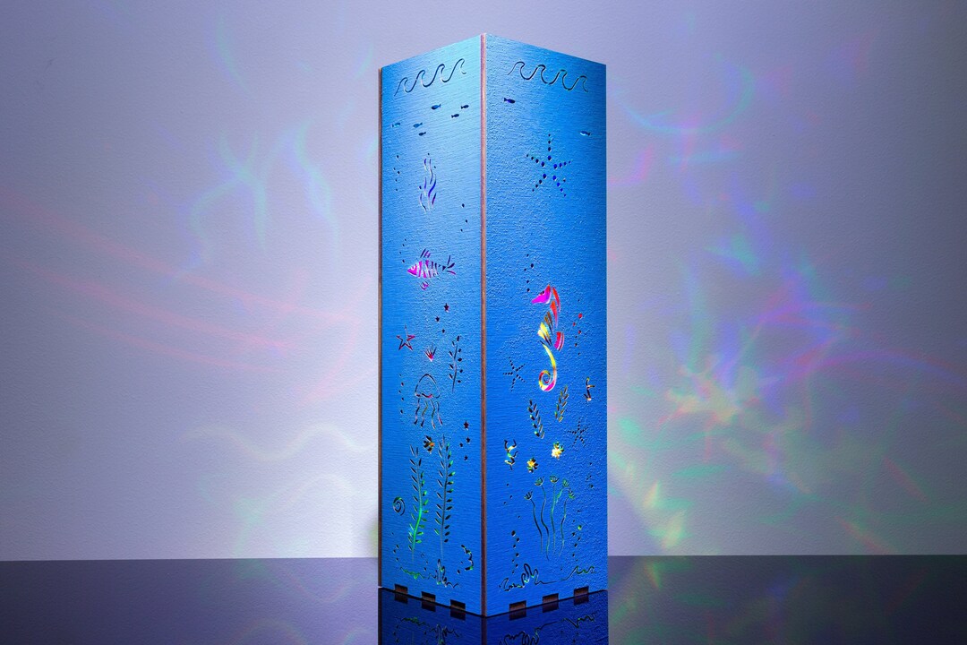 Ocean Marine Life Lamp | Sea Life Scene Night-light | Modern Style LED ...