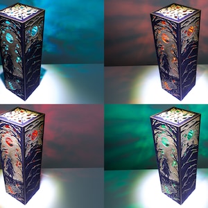 Samurai Night Lamp | Japan Style - Sunset, Katana, Martial Arts ...