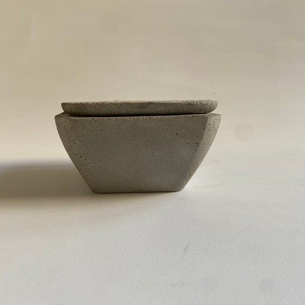 Concrete Box - Etsy