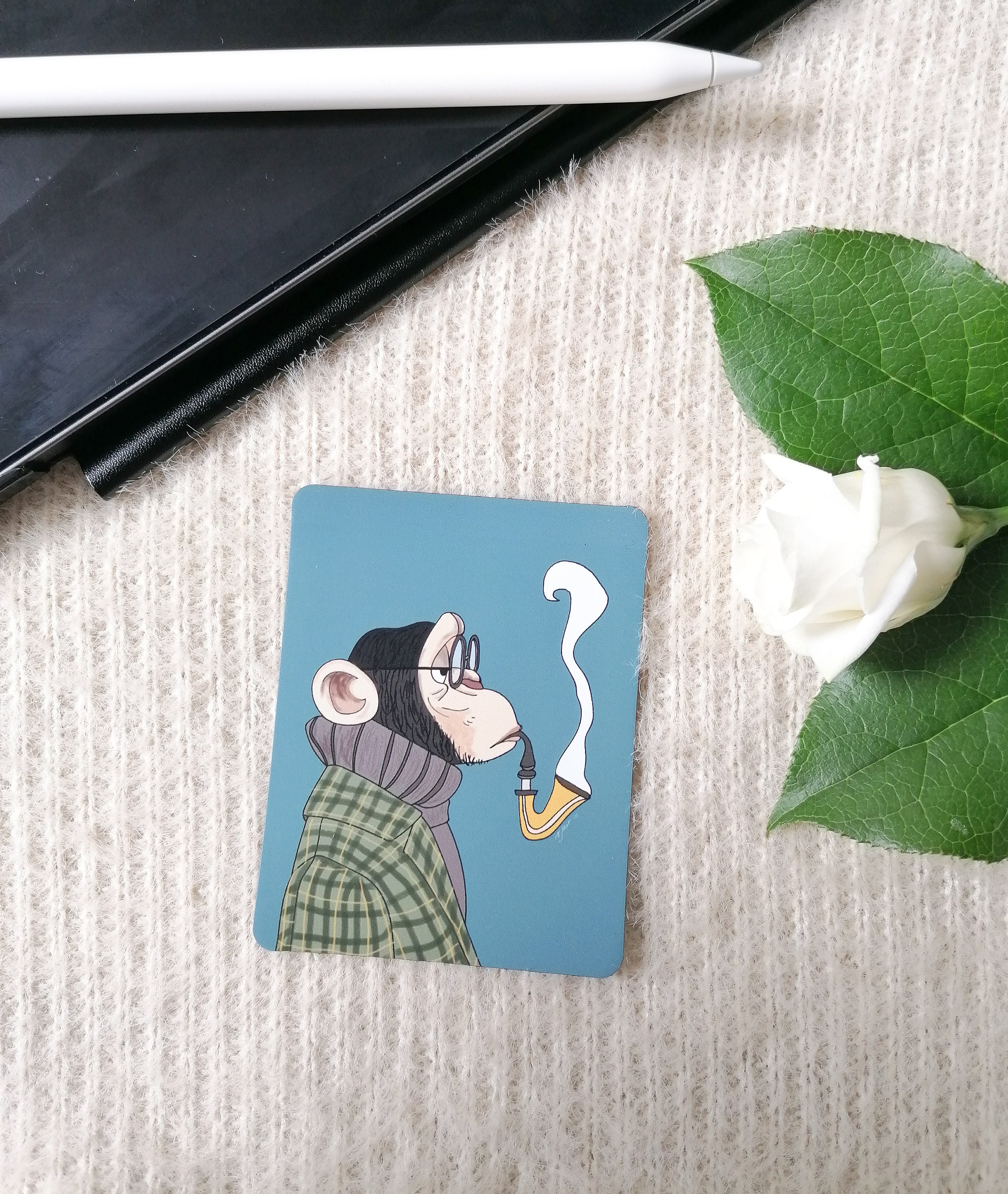 Cute Monkey Magnet, Monkey in a Suit, Sophisticated Monkey Magnet ...