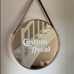 Custom Sticker, Sticker Large Mirrors, Personalised Sticker, Custom ...