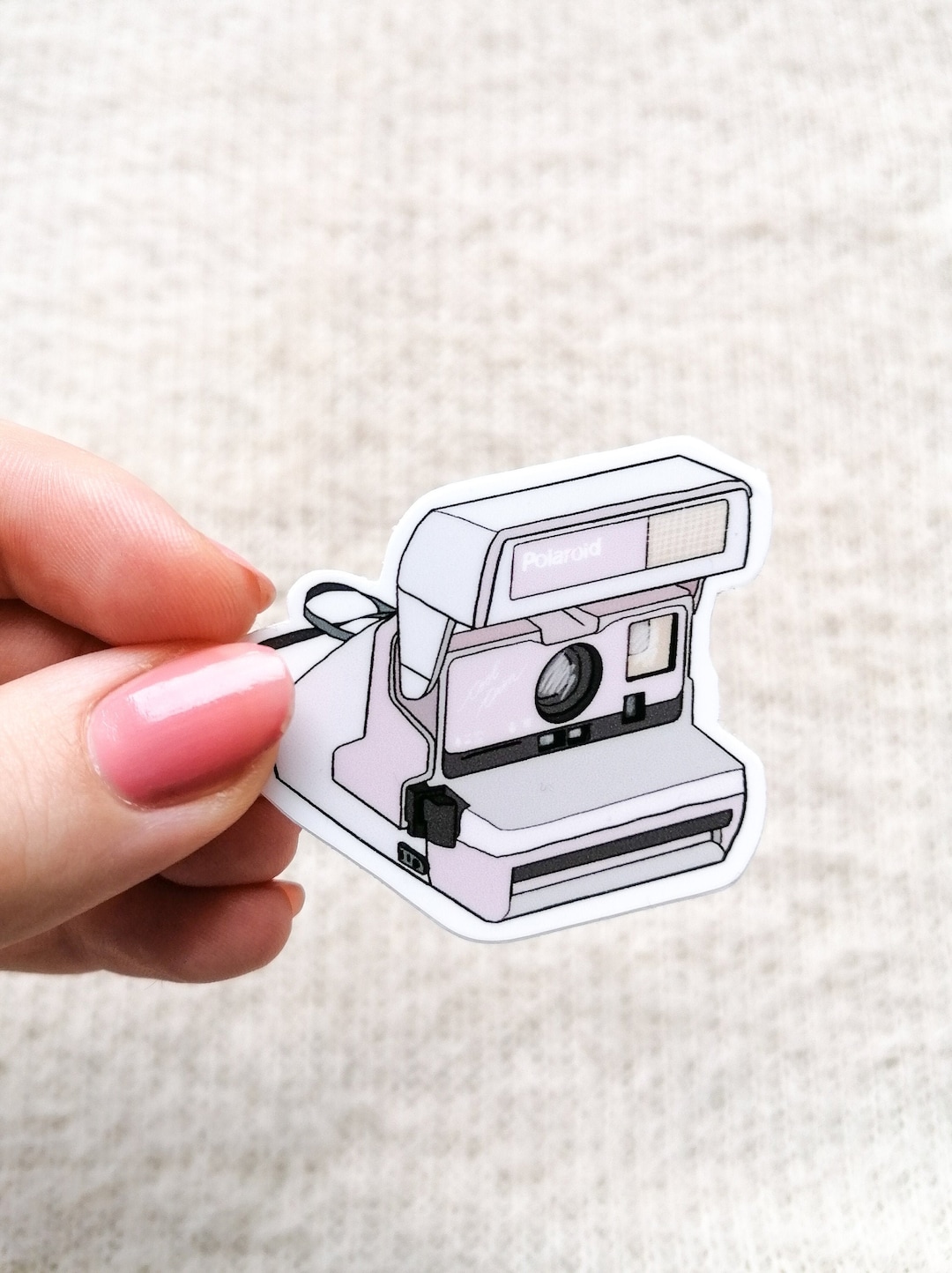 Kawaii Retro Photo Camera Sticker, Polaroid Sticker, Photography ...