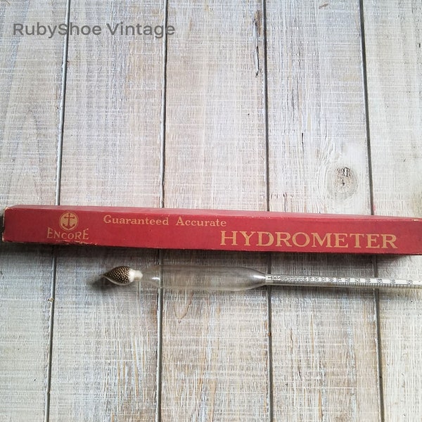 Antique Hydrometer - Etsy