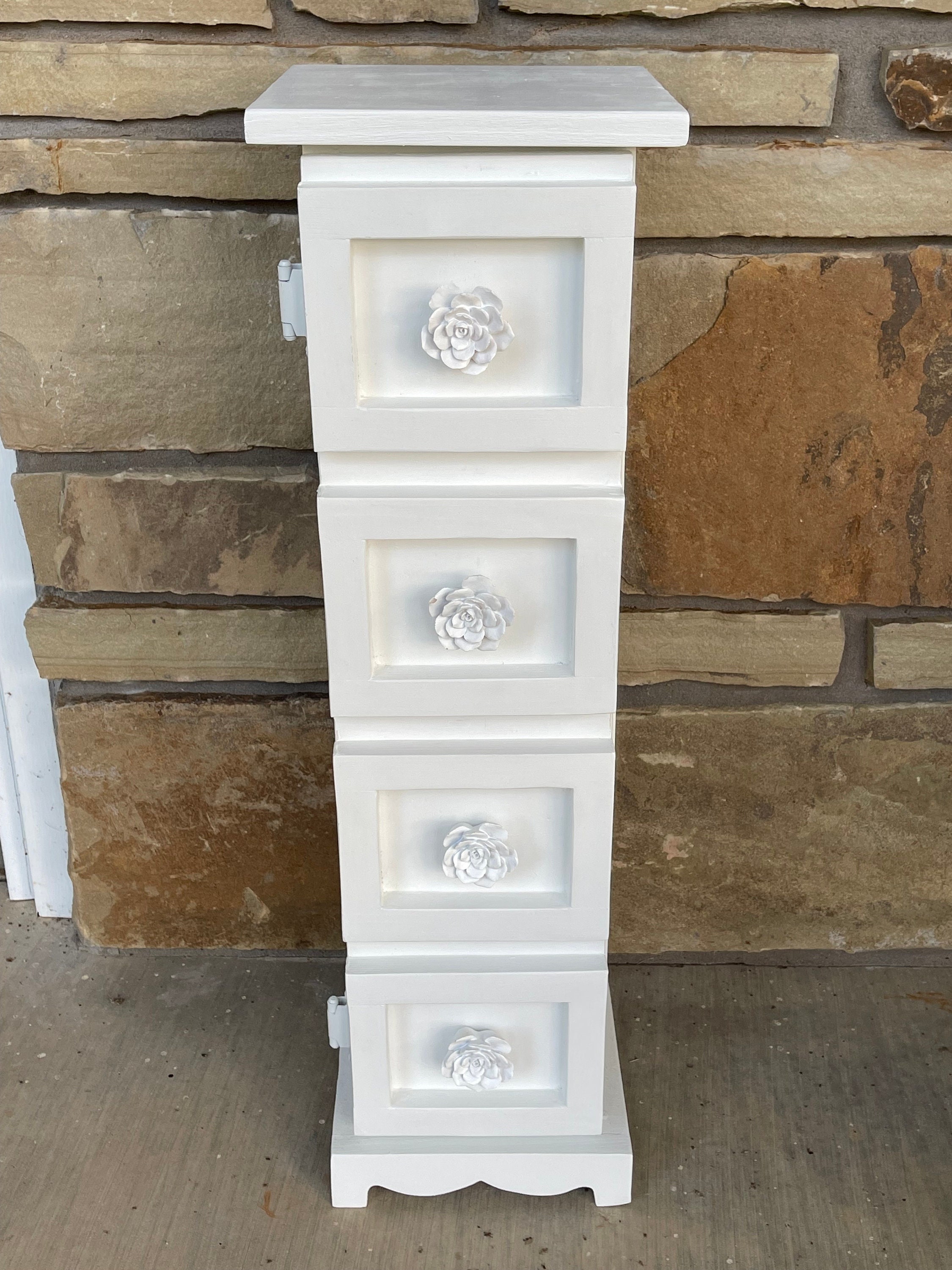 Bathroom Floor Storage Cabinet Solid Wood Floor Cabinet - Etsy