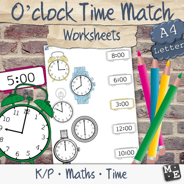 Printable Kindy Worksheets - Etsy