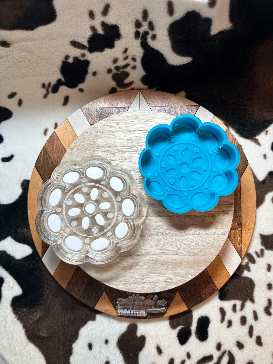Round Concho Silicone Mold, Western Freshie Mold - Etsy