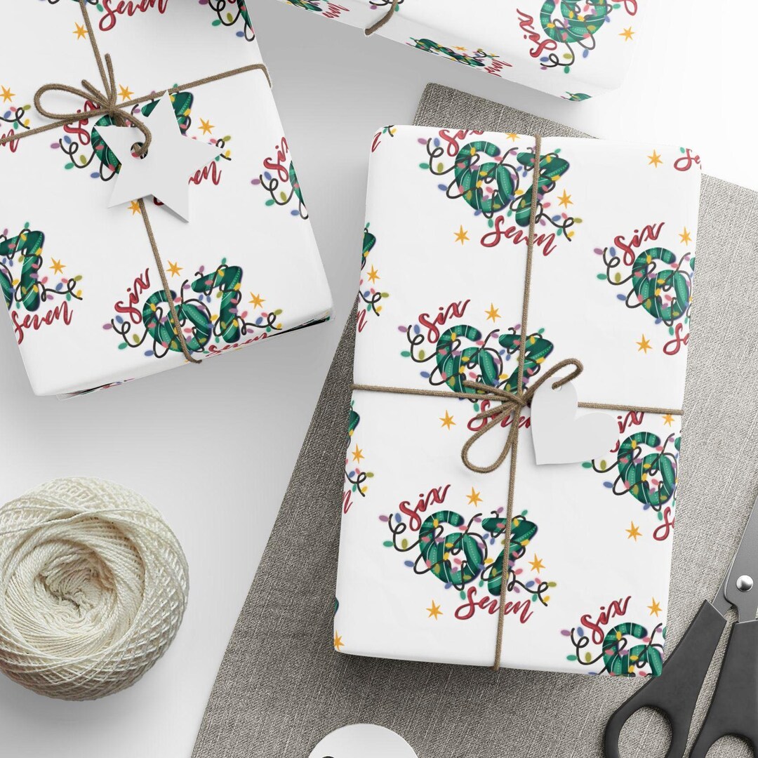 67 Christmas Wrapping Paper, Fun Wrapping Paper Kid, Holiday Gift Wrap ...