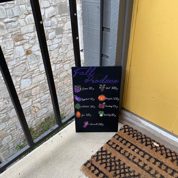 Stardew Valley Sign - Etsy