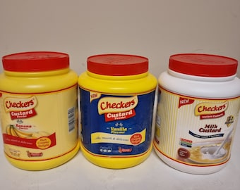 Checkers Custard Vanilla Flavor - 2kg - Etsy