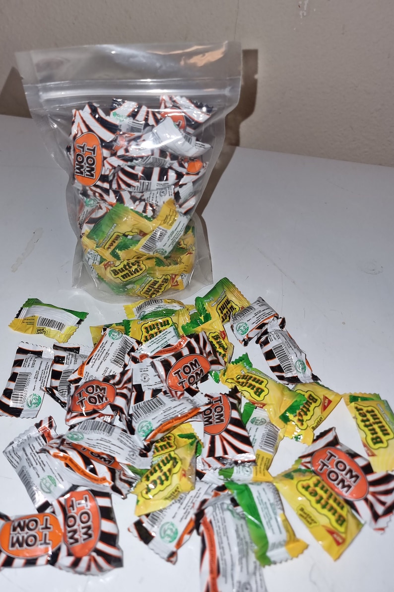 African Candy Mix: Tomtom & Butter Mint Candy (40 Pieces) - Etsy