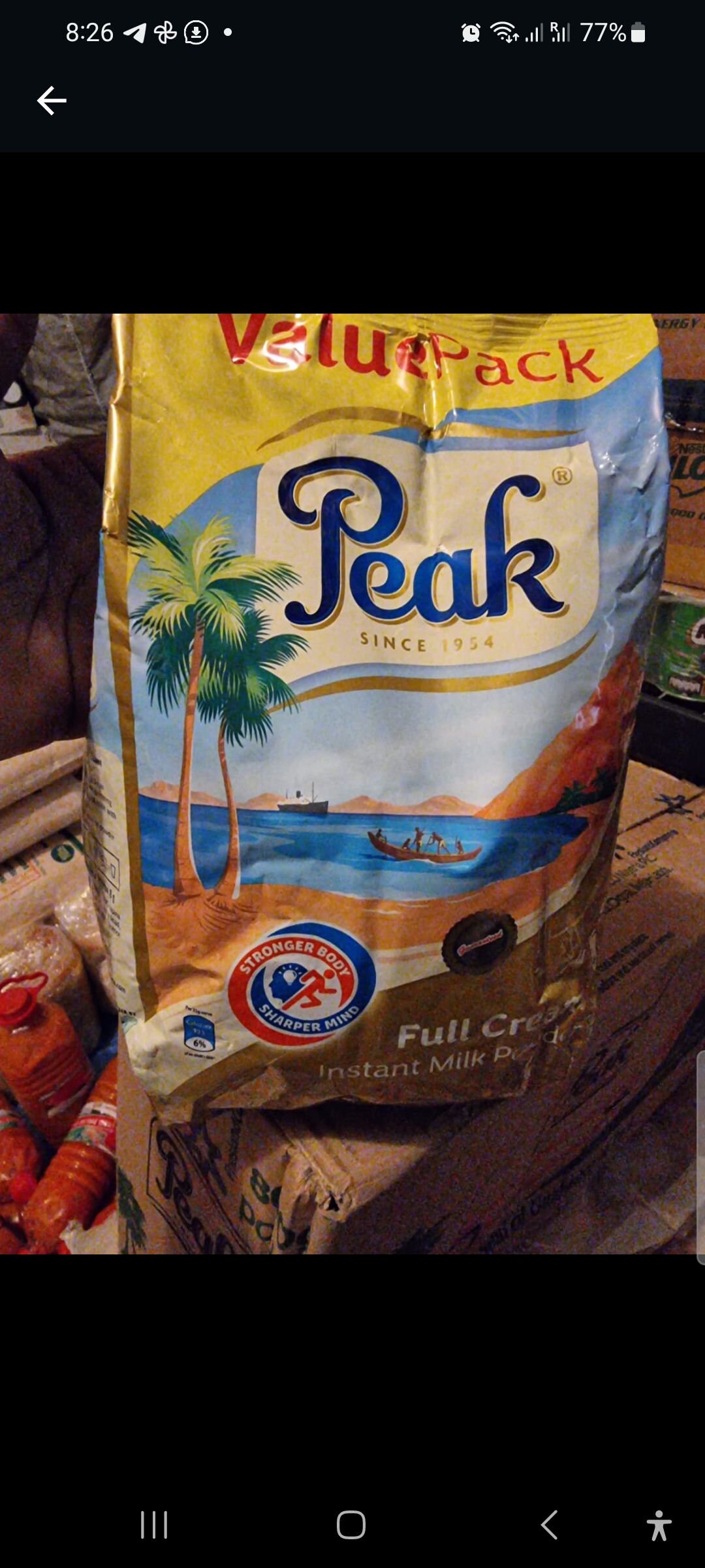 Peak Milk powdered Peak Milk Refill Big Size 800g - Etsy