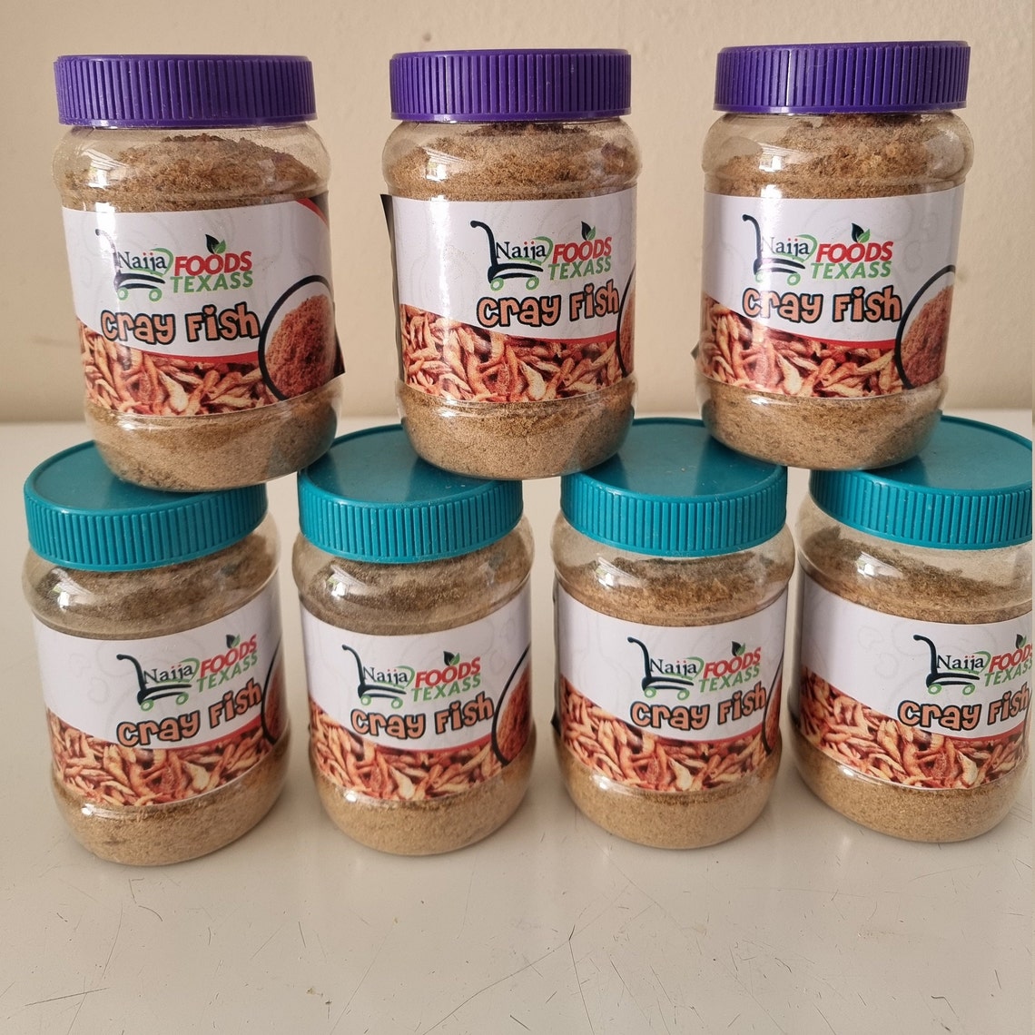 Ede Crayfish: Whole & Blended, Nigerian Seafood (8oz) - Etsy