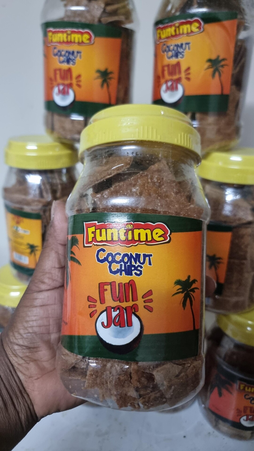 Funtime Coconut Chips ( Pack of 10/ 1 Box of 18/ 2boxes of 36 and 3 ...