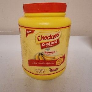 Checkers Custard 1kg/2kg /3 Flavors Vanilla/milk/banana Flavor - Etsy