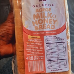 Goldbox Agege Milk and Honey Bread.( Tasty Just Like Nigeria Agege ...