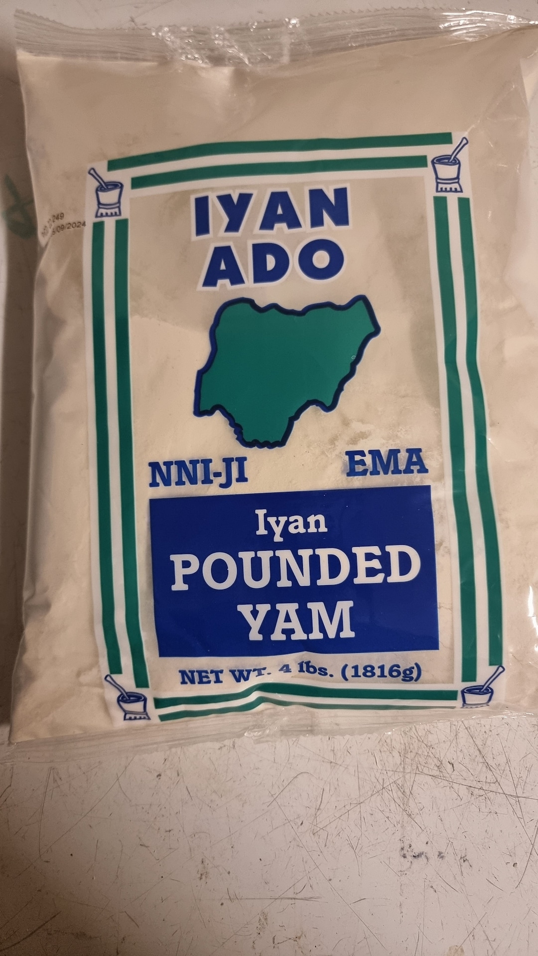 Iyan Ado/ Poundo Yam 4lbs/10lbs - Etsy