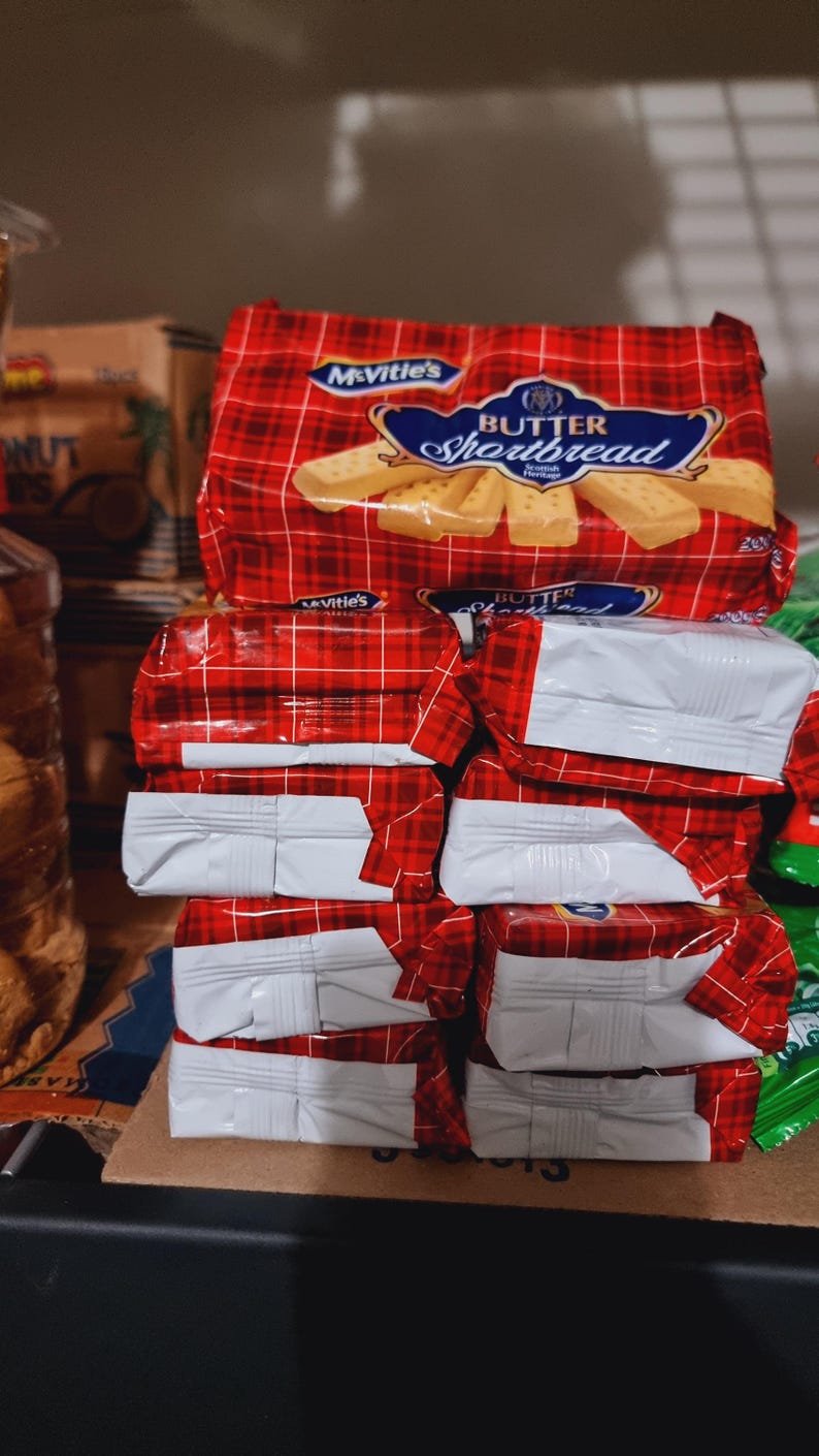 Mcvities Short Bread Cookies Pack of 2 - Etsy