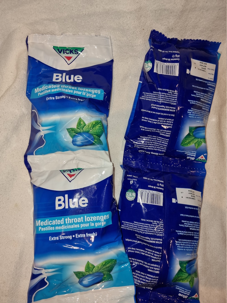 Vicks Medicated Lonzenges Lemon / Vicks Lemon Plus - Etsy