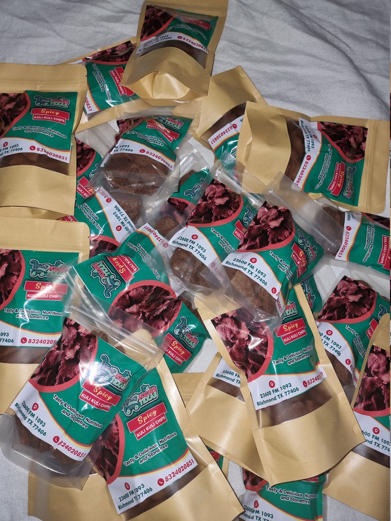 Kuli Kuli Spicy/ Crunchy Peanut Snack | Etsy