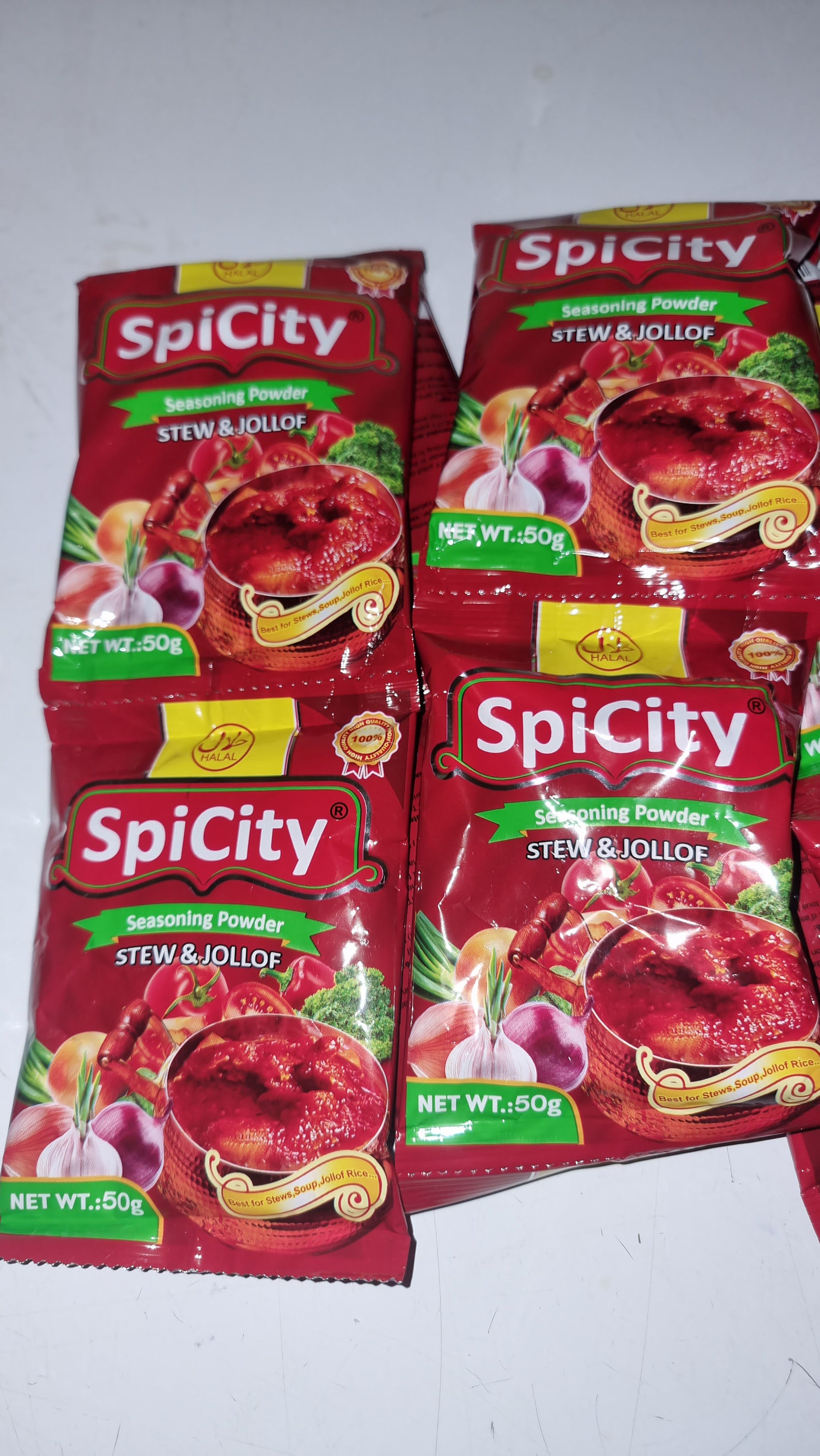 Spicity Seasoning Powder for Stew and Jollof Rice 50g/100g - Etsy
