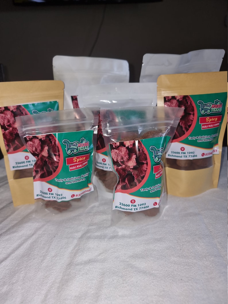 Kuli Kuli Spicy/ Crunchy Peanut Snack | Etsy