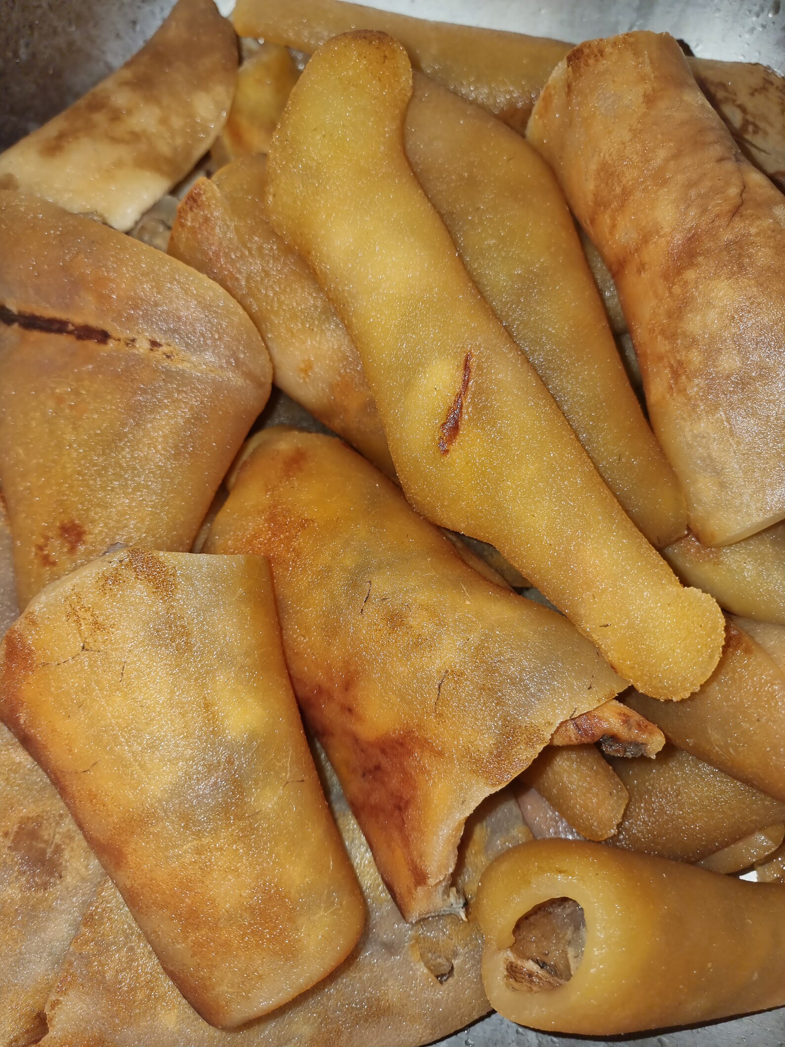 Dried IJEBU POMO Dry Large Size 6pieces Cow Skin/ Ijebu Pomo - Etsy