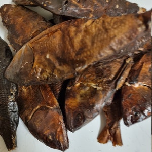 Dried Bonga Fish , Agbodo Fish 14pieces (big), Wild Caught Fish, Dry ...