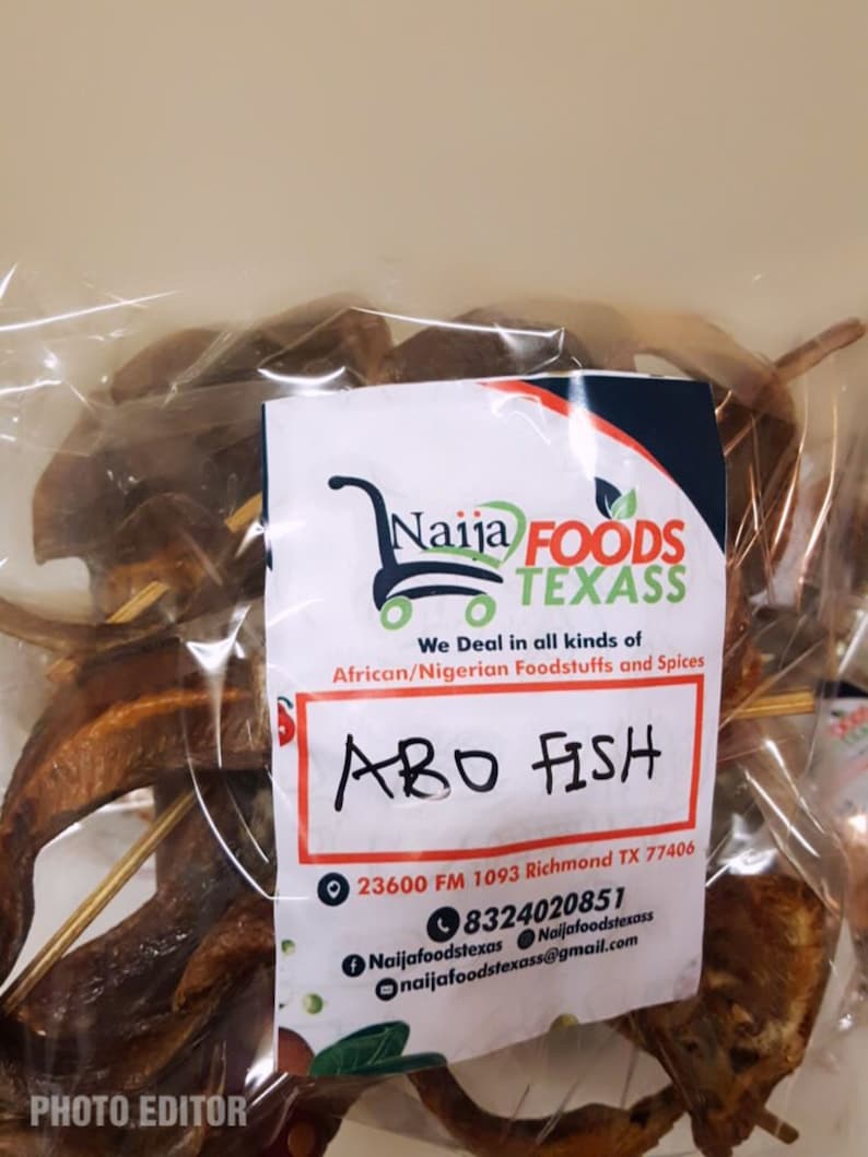 Smoked Abo Sole Fish (8-10 Medium Pcs) – Nigerian Dried Fish for Stew ...