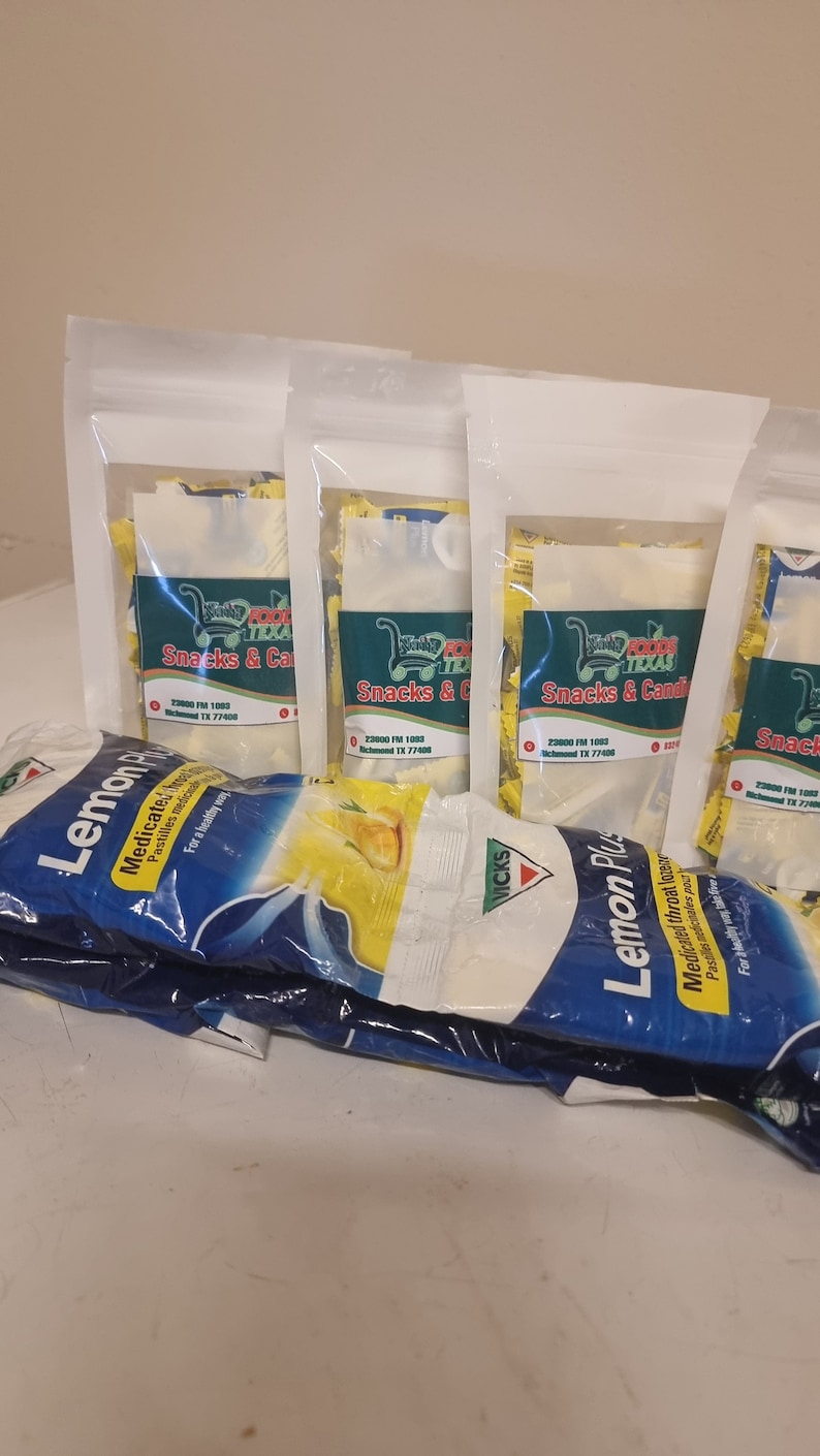 Vicks Medicated Lonzenges Lemon / Vicks Lemon Plus - Etsy