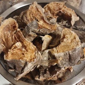 STOCKFISH ROUND Cut Shape 6pieces OKPOROKO 8oz/ - Etsy