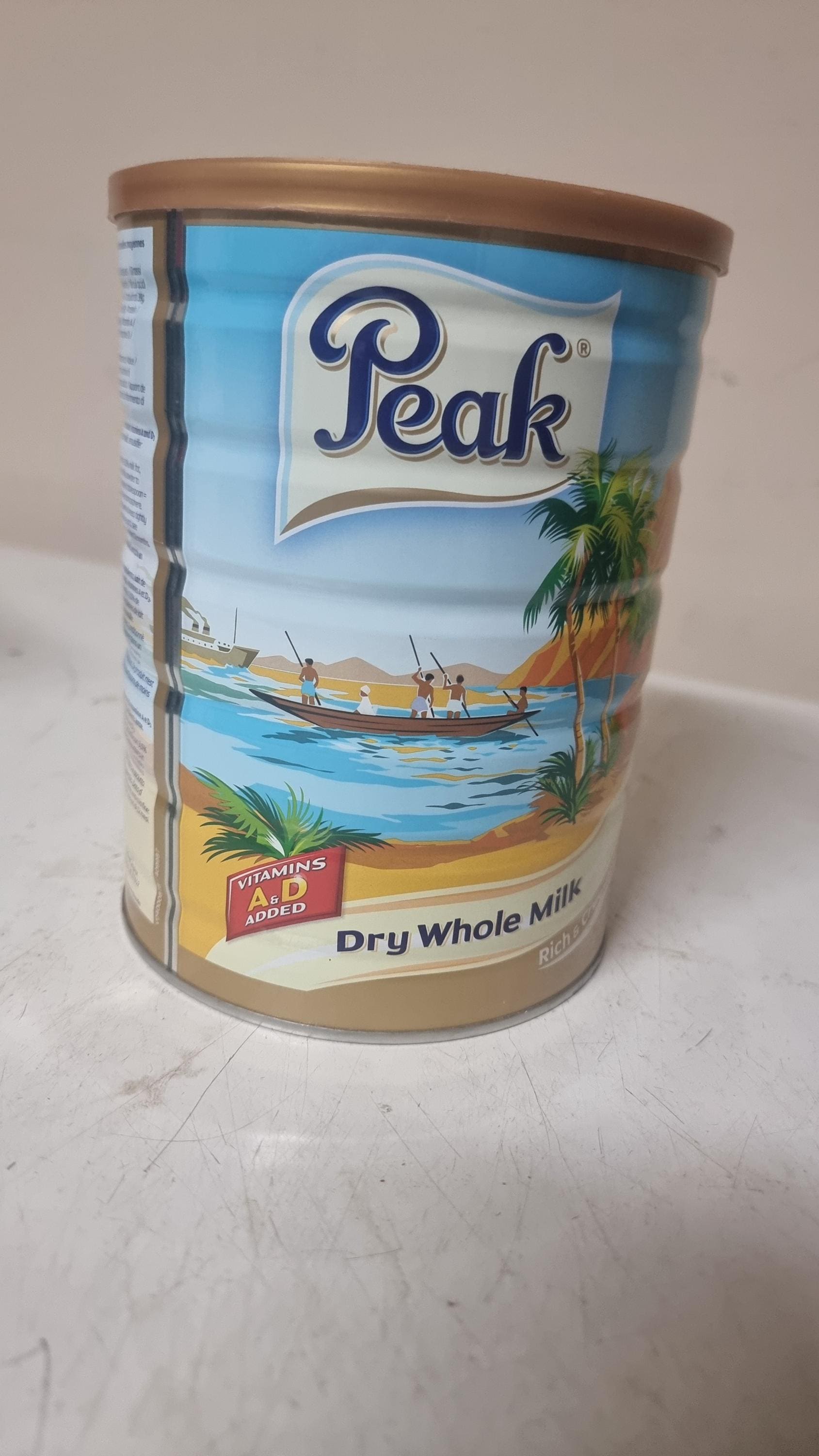 Peak Milk Dry Whole (tin) Powdered Milk 900g - Etsy