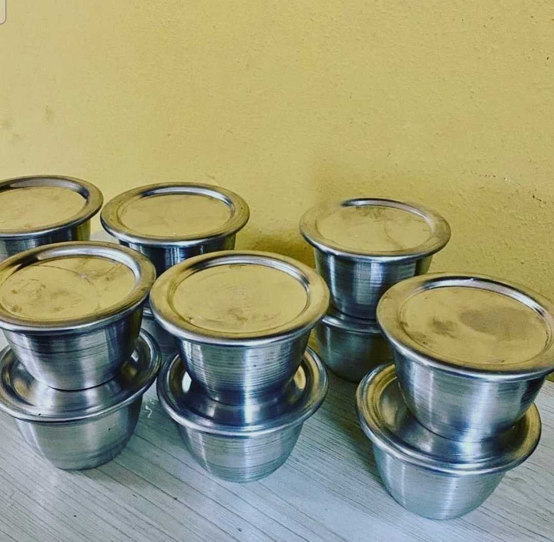 Moi Moi Container/stainless Steel Container/6 Pc - Etsy