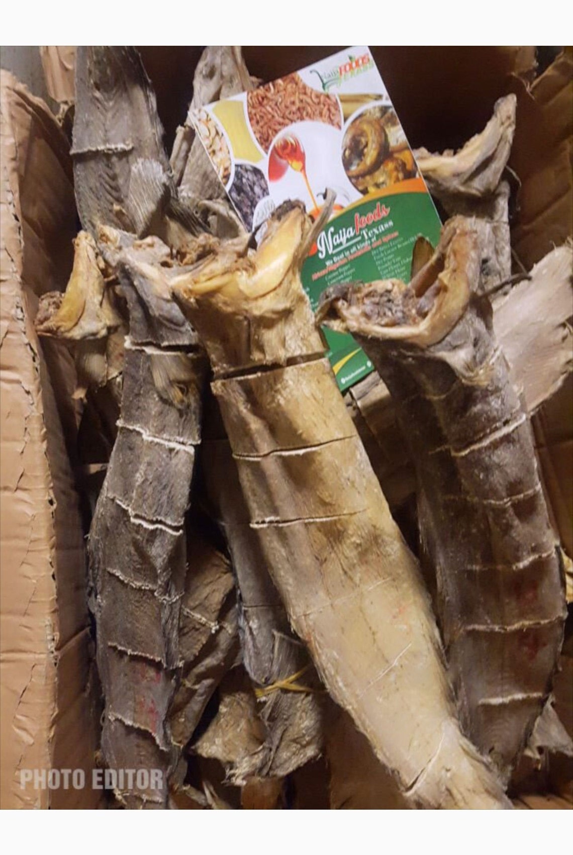 Stockfish/ Okporoko 2lbs norwegian Round Cod - Etsy UK