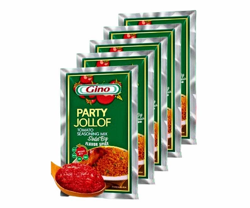 Tasty Tom & Gino Jollof Mix Paste - 8 Piece Set - Etsy
