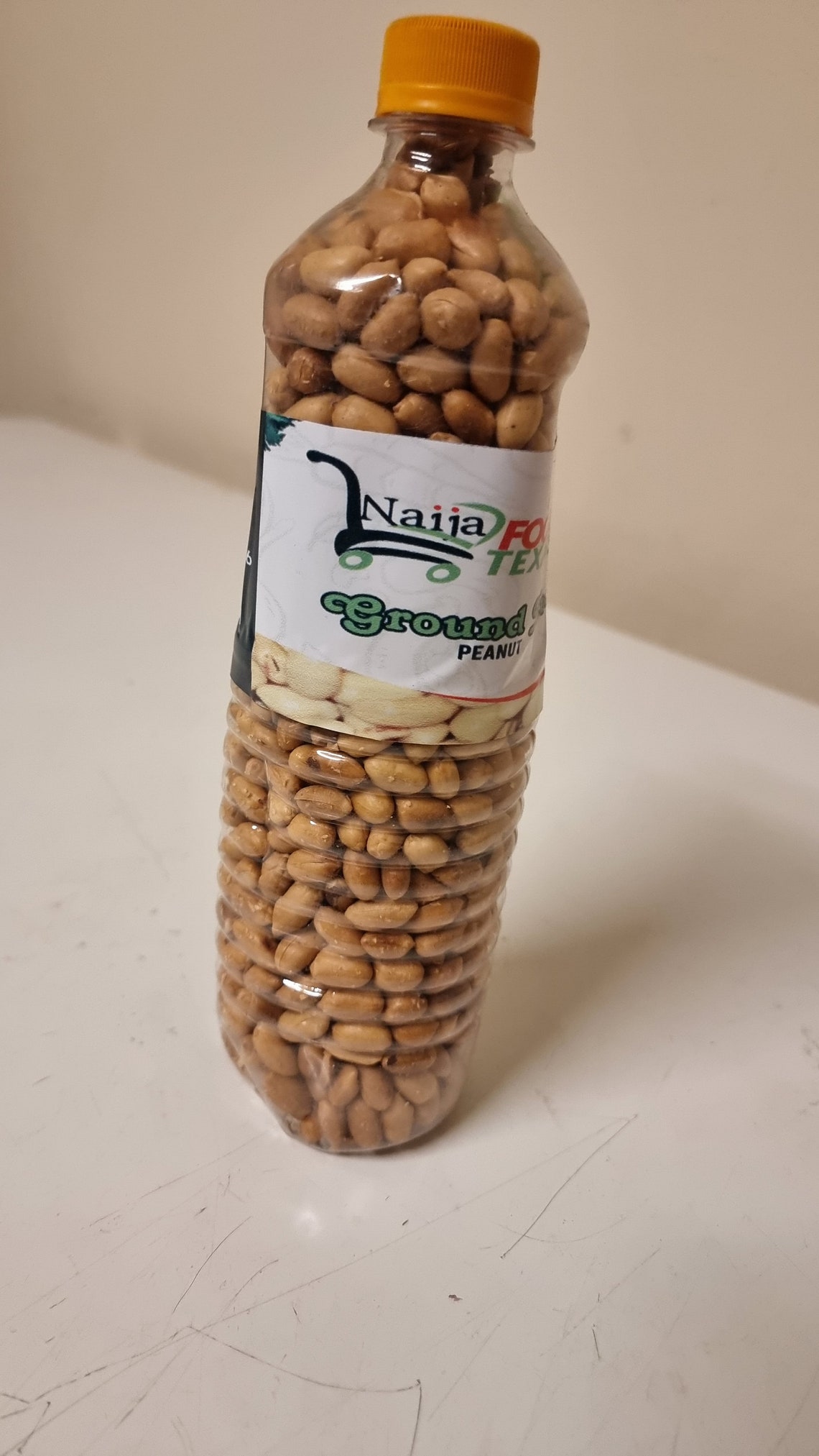 Nigeria Peanut Snack: Fresh Crunchy Groundnuts in Big Bottle - Etsy