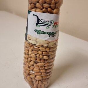 Big Bottle Nigeria Peanut/ Groundnut/fresh and Crunchy Nigeria Peanut ...