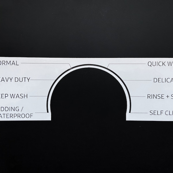 Samsung Washer Stickers - Etsy
