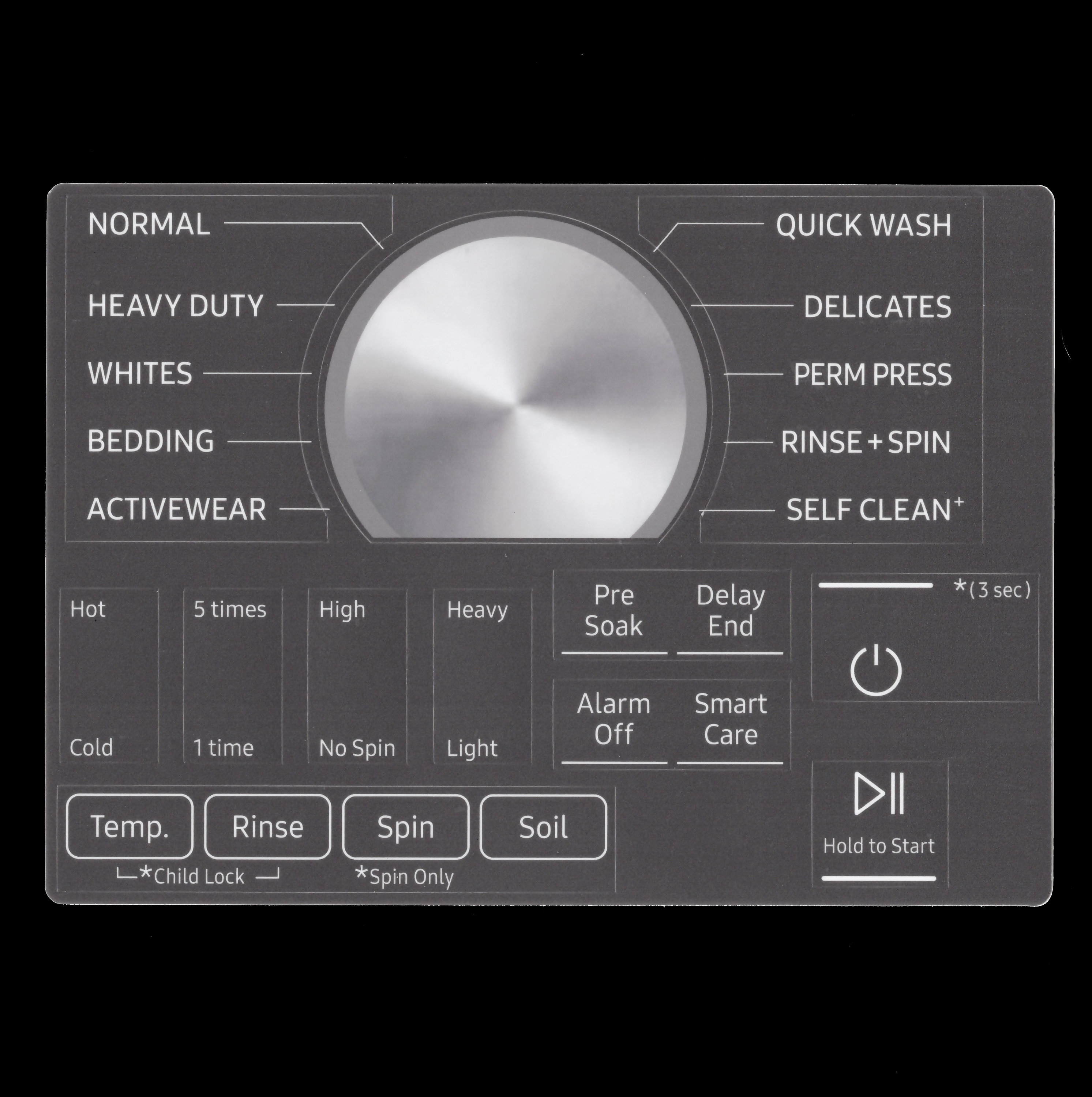 Samsung Model WF45T6000AP Washer Sticker Sheet Labels / Decals - for ...