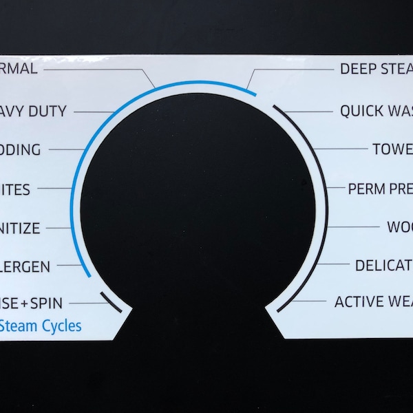 Samsung Washer Stickers - Etsy
